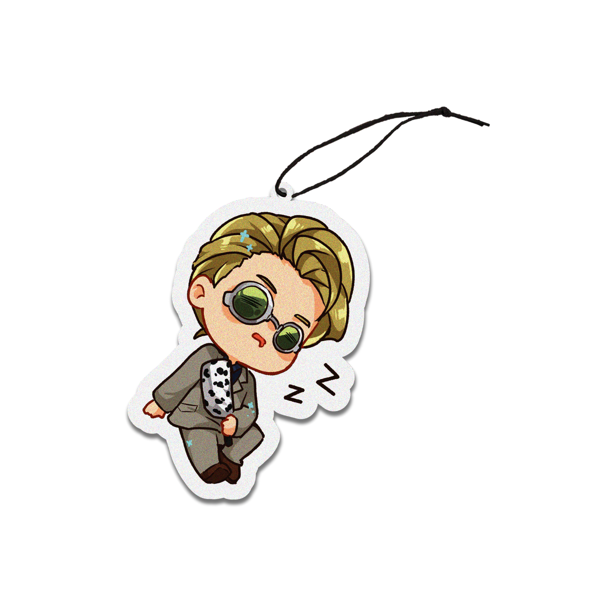 CURSED RATIO KING CAR AIR FRESHENER - BLACK ICE – Usagi x Usagi, LLC